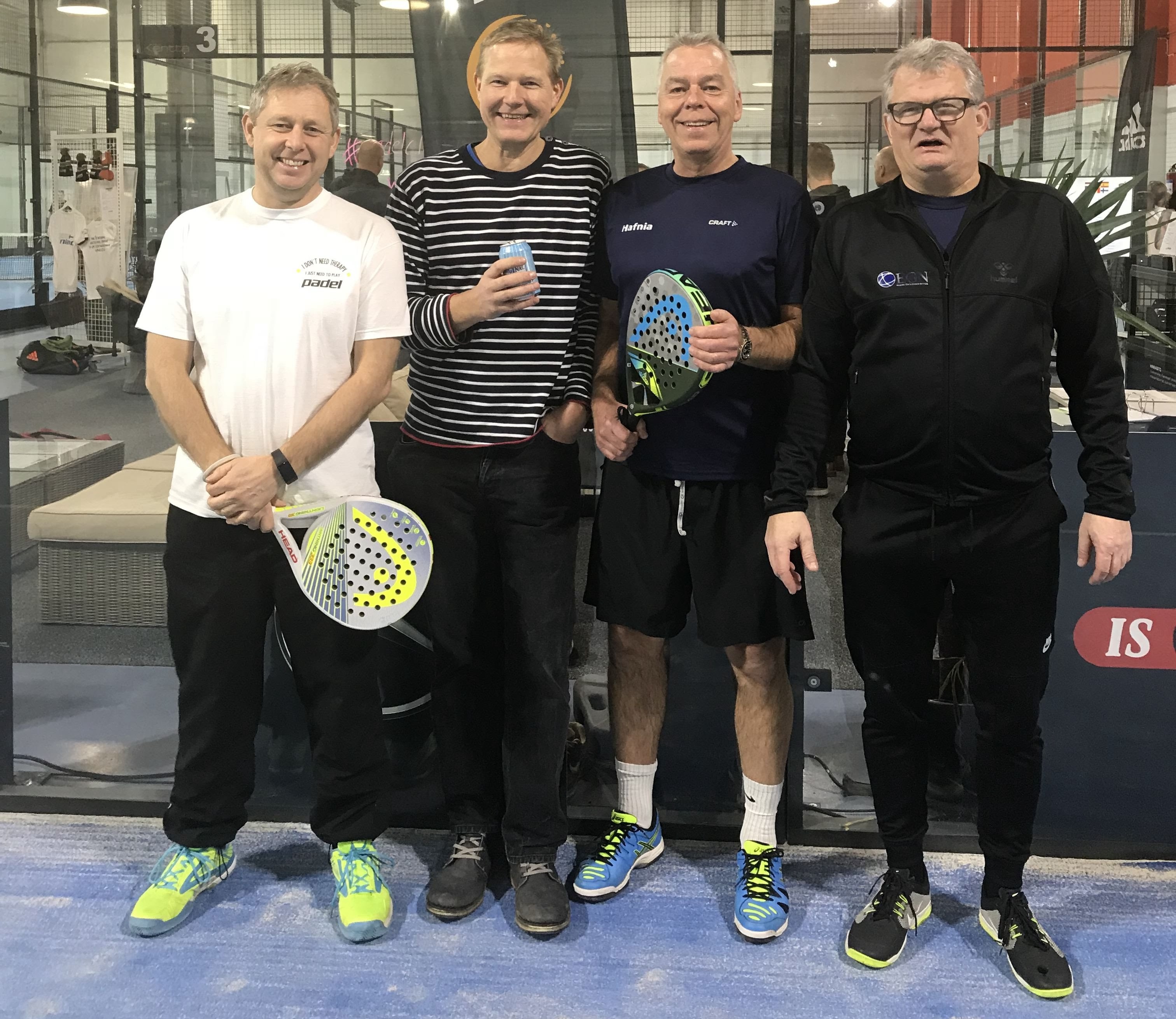 Danmark repræsenteret i 1st International Arctic padel tournament ...